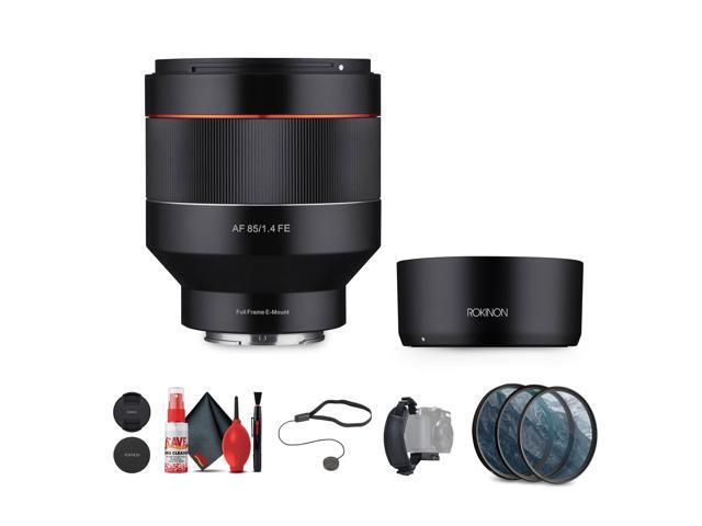 Click here for Rokinon AF 85mm f/1.4 Lens for Sony E Bundle prices