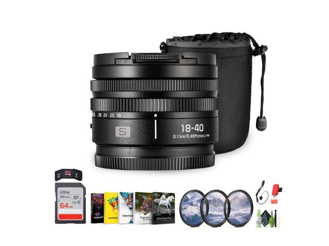 Click here for Panasonic Lumix S 18-40mm f/4.5-6.3Lens  64GB Extr... prices