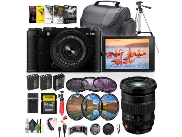 Click here for Fujifilm X-M5 Mirrorless Camera +XC 15-45mm+ Sigma... prices