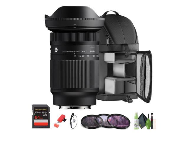 Click here for Sigma 20-200mm f/3.5-6.3 DG Lens (Sony E) Bundle 1 prices