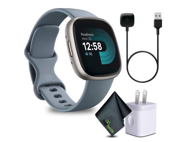 Click here for Fitbit Versa 4 Fitness Smartwatch Waterfall Blue/P... prices