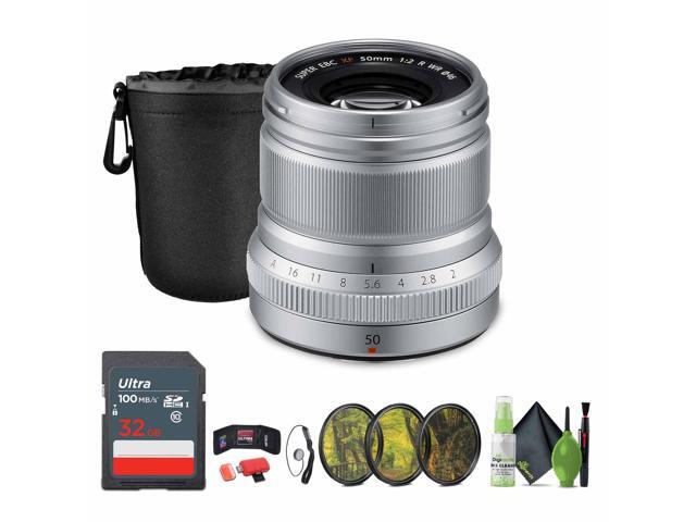 Click here for FUJIFILM XF 50mm f/2 R WR Lens (Silver)  Lens Pouc... prices