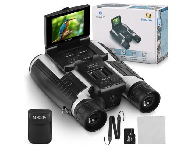 Click here for Minolta 12x32 Digital Binoculars - 4K UHD Video Ca... prices