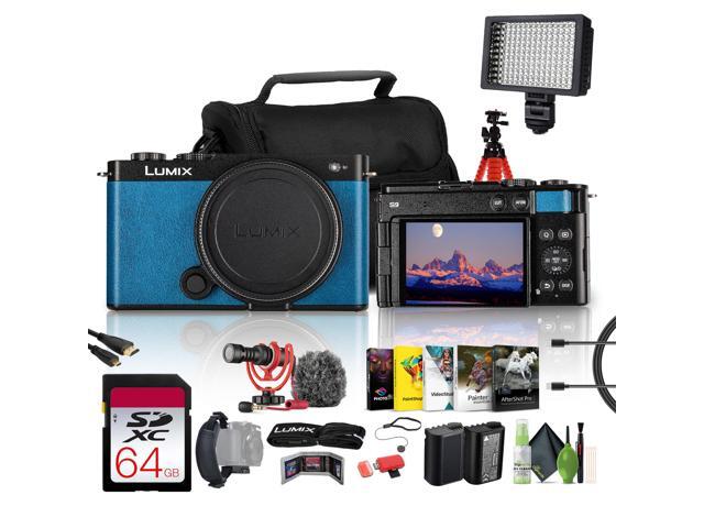 Click here for Panasonic Lumix S9 Camera(Blue)  Rode VideoMicro C... prices