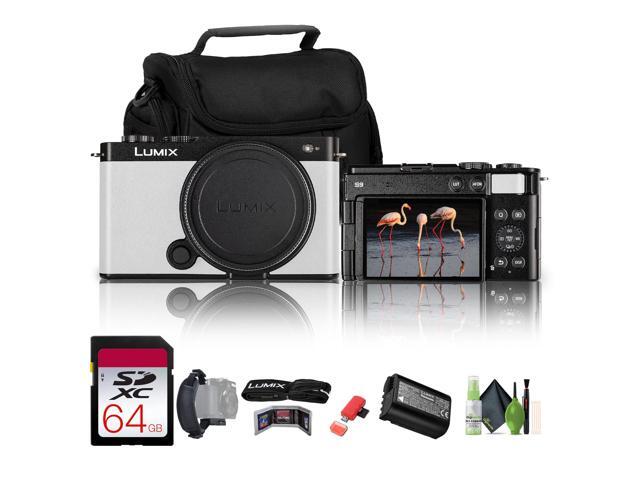 Click here for Panasonic Lumix S9Camera (White)  64GB Memory Card prices