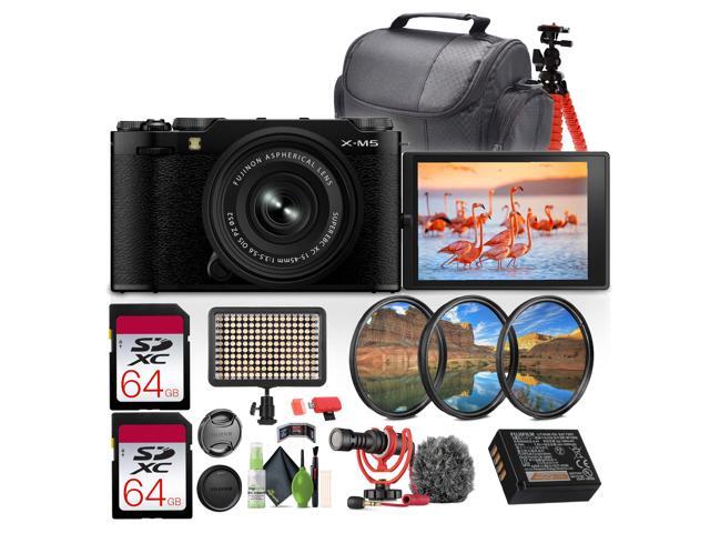 Click here for Fujifilm X-M5 Mirrorless Camera + XC 15-45mm f/3.5... prices