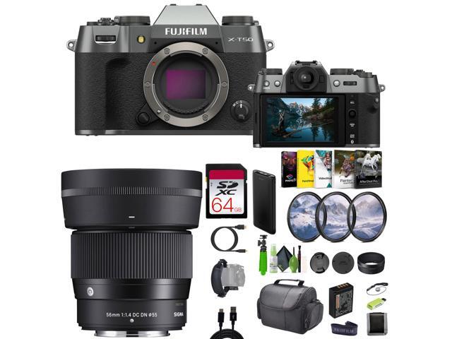 Click here for Fujifilm X-T50 Mirrorless Digital Camera + Sigma 5... prices