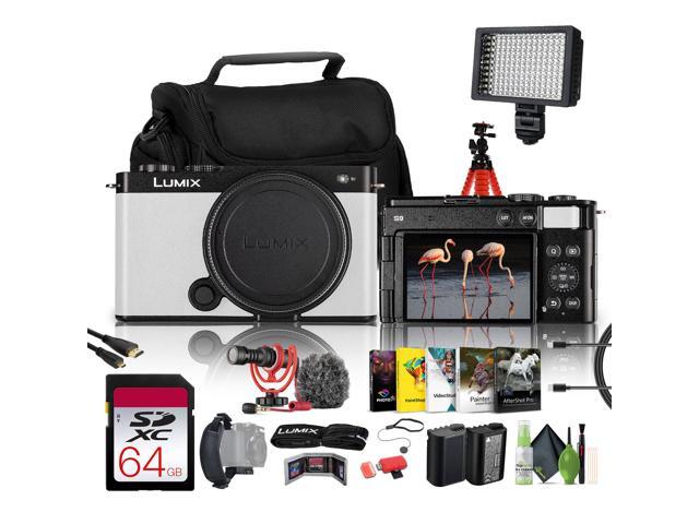 Click here for Panasonic Lumix S9Camera (White)  64GB Memory Card prices