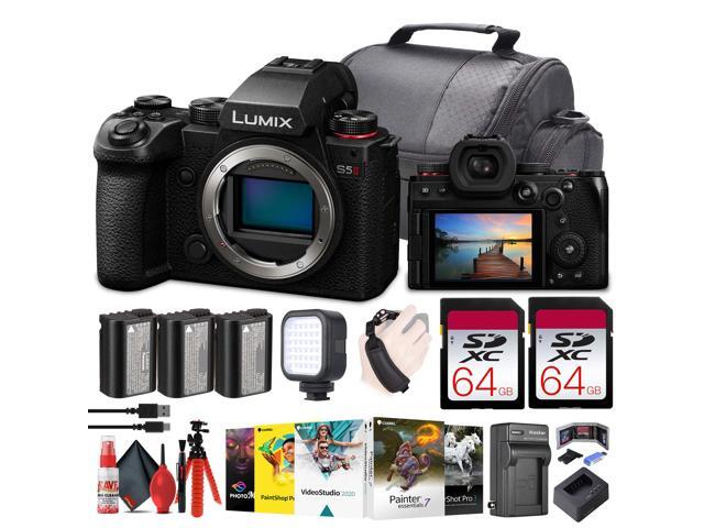 Click here for Panasonic Lumix S5 II Mirrorless Camera + 2 x 64GB... prices