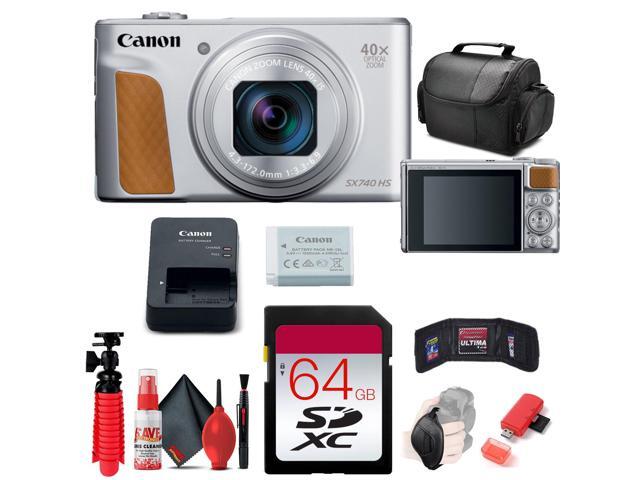 Click here for Canon PowerShot SX740 HS Camera (Silver) (2956C001... prices