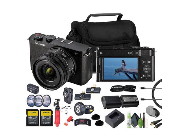 Click here for Panasonic Lumix S9Camera (Black)  2 pack of 64GB M... prices