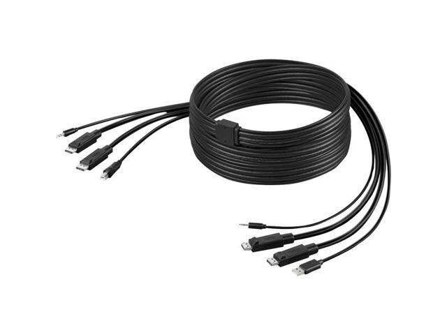 Click here for Belkin F1D9020B10T 10ft Dual Head DP/USB/Audio M/M... prices