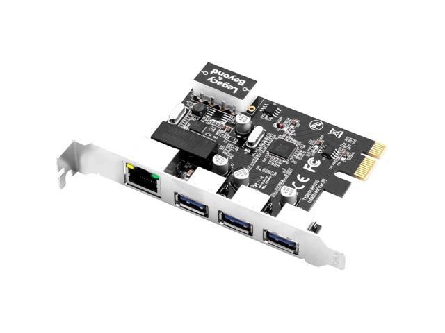 Click here for Siig Usb 3.0 3-Port Hub With Lan Pcie Host Card prices