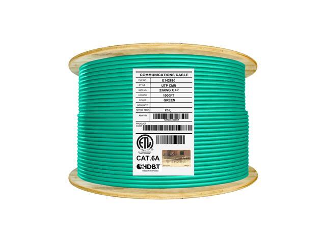 Click here for Elite Cat6a Riser (CMR)  1000ft  650MHz  23AWG  U/... prices