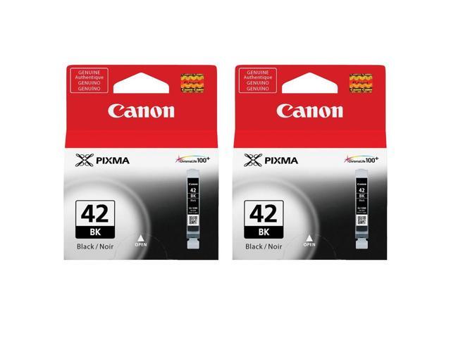 Click here for Canon 2 Pack CLI-42 Black Ink Cartridge #6384B002... prices