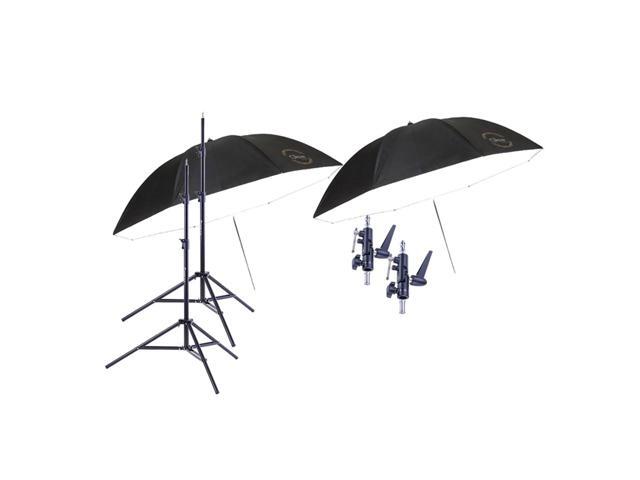 Click here for Flashpoint Umbrella Lighting Outfit with 2 Stands... prices