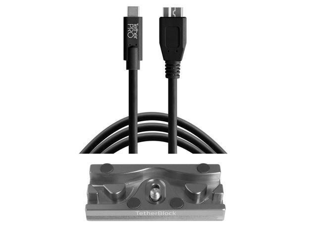 Click here for Tether Tools TetherBLOCK QR Plate  15 USB-C to Mic... prices