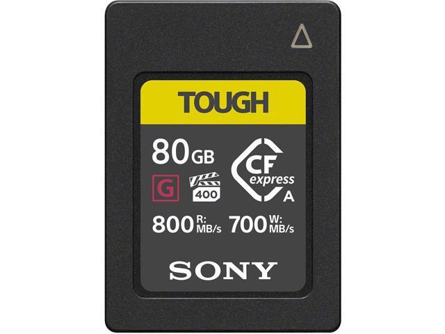 Sony Cfexpress Type A 80Gb Memory Card - Black