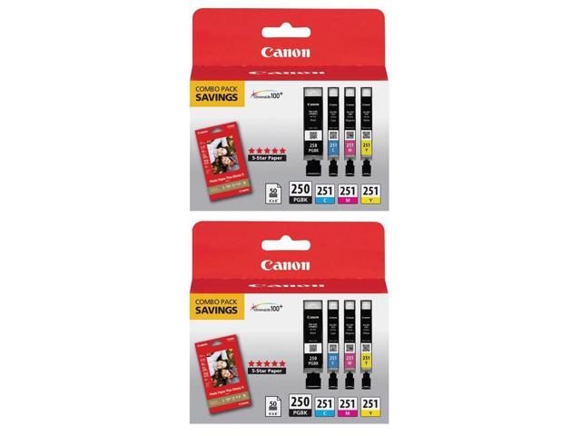 Click here for Canon 2 Pack PGI-250 and CLI-251 4-Cartridge Combo... prices