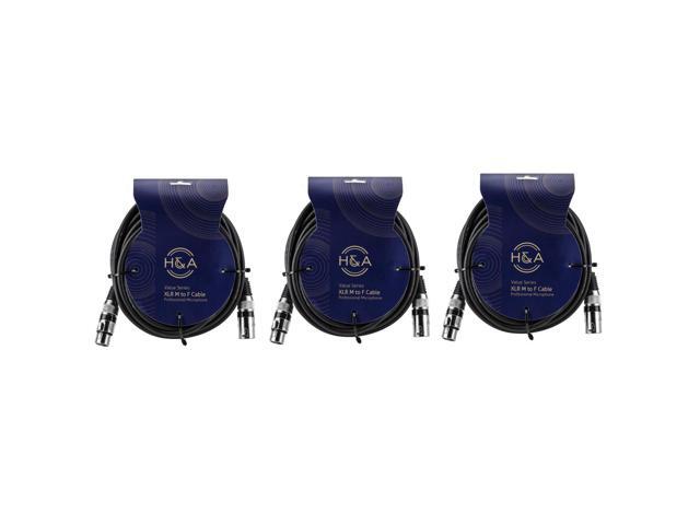 Click here for H & A Value Series  3 Pack XLR M to F Professional... prices