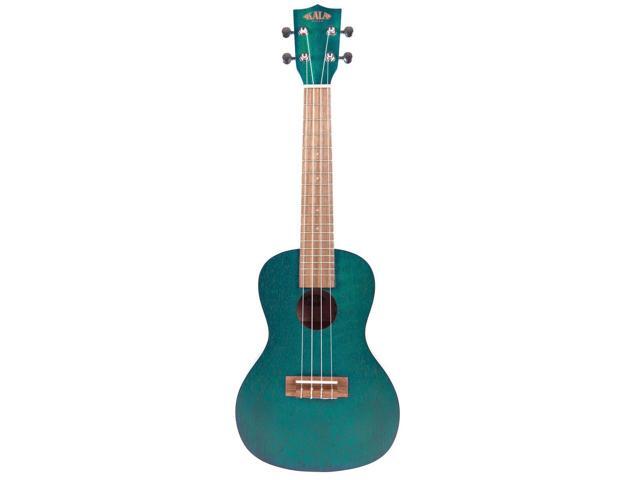 Click here for Kala Satin Blue Exotic Mahogany Concert Ukulele #K... prices