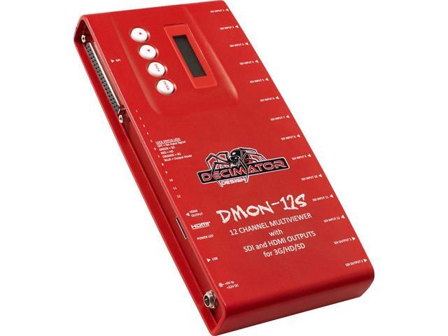 Click here for Decimator DMON-12S 1 to 12 Channel Multi-Viewer wi... prices