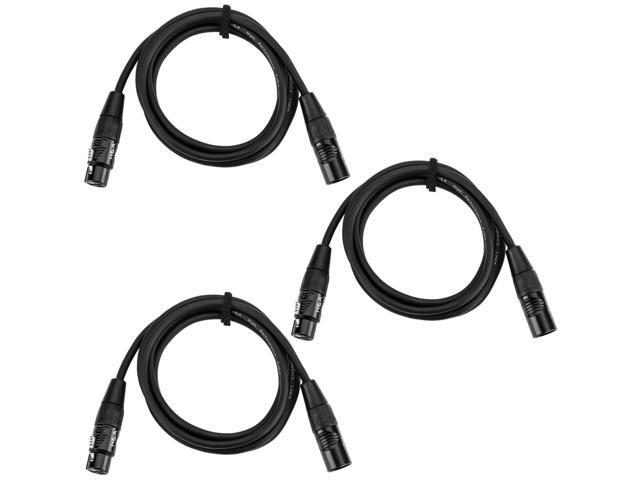 Click here for H & A 3 Pack Elite Pro 6 XLR M to XLR F Microphone... prices