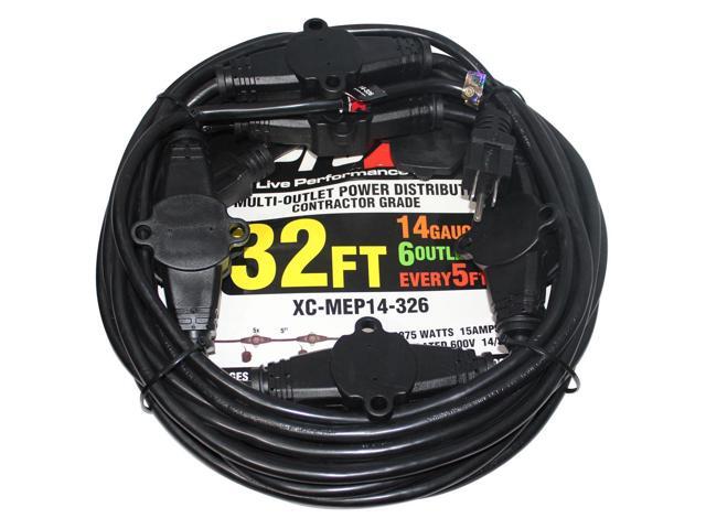 Click here for ProX XC-MEP14-326 32 110V Male to 6 Socket 110V Fe... prices