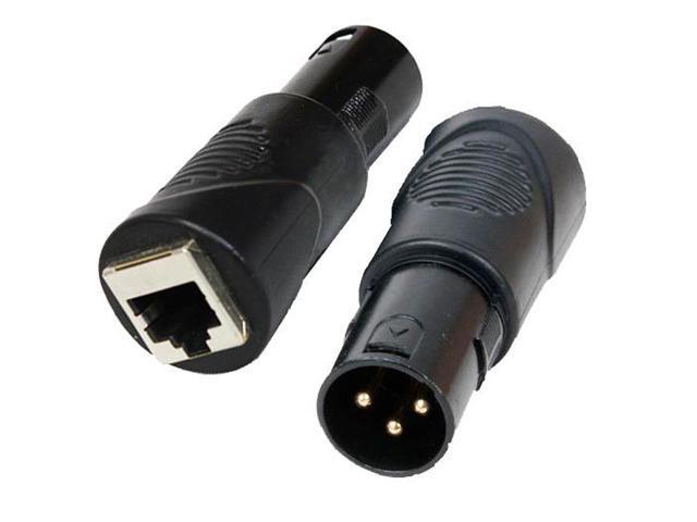 Click here for ProX XC-RJ45XM3 Cat 5/6 RJ45 to 3-Pin Male DMX Con... prices