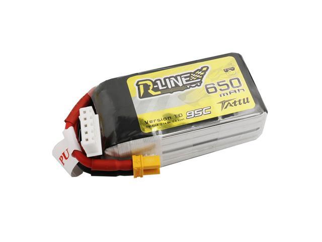 Click here for Tattu R-Line 650mAh 14.8V 95C 4S1P Lipo Battery Pa... prices