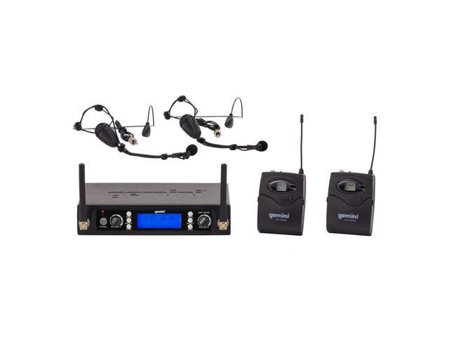 Click here for Gemini UHF-6200HL Dual Channel Wireless PLL System... prices
