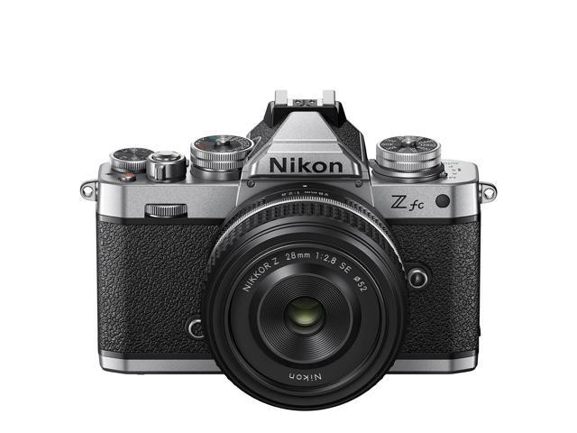 Nikon Z fc Dx-format Mirrorless Camera Body w/ Nikkor Z 28mm f/2.8 Lens (Se) - Black