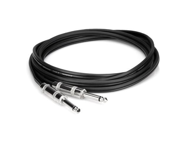 Click here for Hosa Technology 20 1/4 TS Male to 1/4 TS Male 16Ga... prices