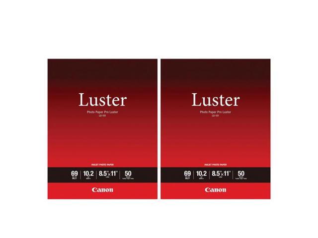 Click here for Canon 2 Pack LU-101 Pro Luster Photo Paper (8.5x11... prices