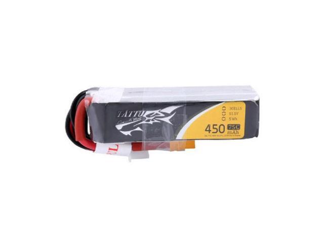 Click here for Tattu 11.1V 450mAh 75C 3S1P Li-Po Battery Pack wit... prices