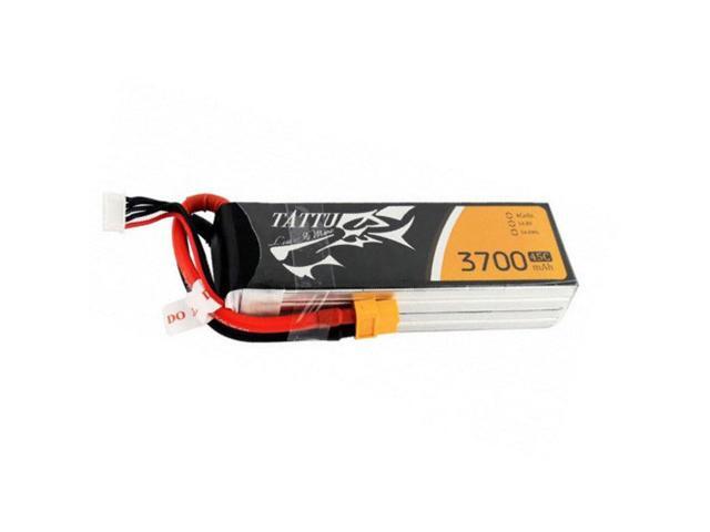 Click here for Tattu 14.8V 3700mAh 45C 4S1P Li-Po Battery Pack wi... prices