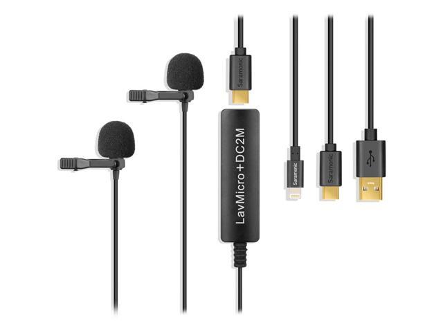 Click here for Saramonic LavMicro+DC2M Dual-Head Omnidirectional... prices