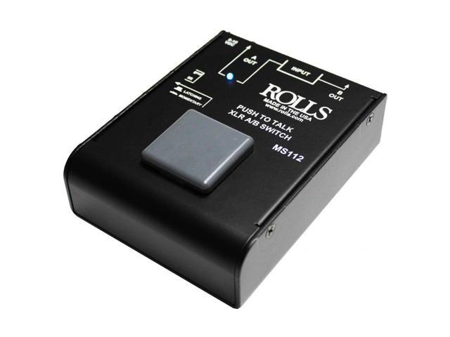 Click here for Rolls MS112 Push to Talk XLR A-B Switch prices