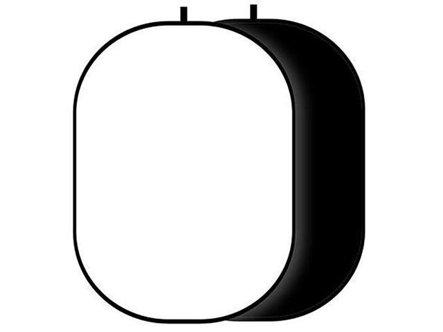 Click here for Belle Drape Collapsible Background - 60x78 Black/W... prices