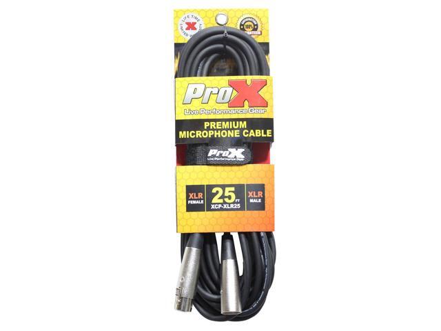 Click here for ProX Premium Series XCP-XLR25 25 XLR-F to XLR-M Ba... prices