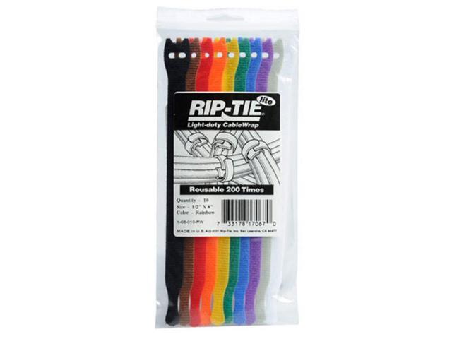 Click here for Rip-Tie Lite 1/2x8 Light-Duty Strap  10/Pack  Rain... prices