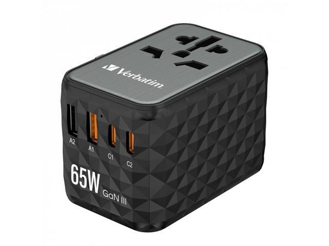 Click here for Verbatim UTA-05 GaN III 65W Universal Travel Adapt... prices