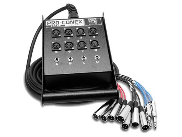 Click here for Hosa 25 Stage Box Snake w/8 3-Pin XLR Send & 4 1/4... prices