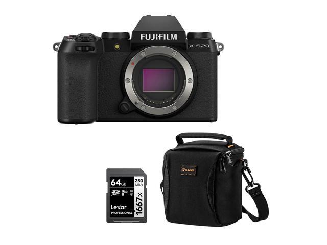 Click here for Fujifilm X-S20 Mirrorless Camera  Black  Bundle wi... prices