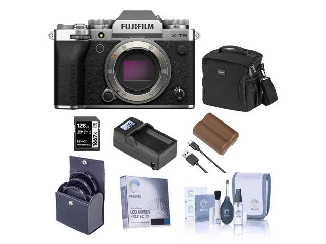 Click here for Fujifilm X-T5 Camera  Silver with XF 16-50mm f/2.8... prices