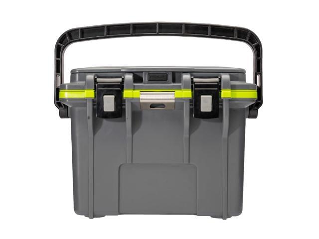 Click here for Pelican 14QT Personal Cooler  Dark Gray/Green #14Q... prices