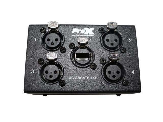 Click here for ProX XC-SBCAT6-4XF 4-Channel XLR-F CAT6 Audio/DMX... prices
