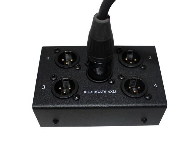 Click here for ProX XC-SBCAT6-4XM 4-Channel XLR-M CAT6 Audio/DMX... prices