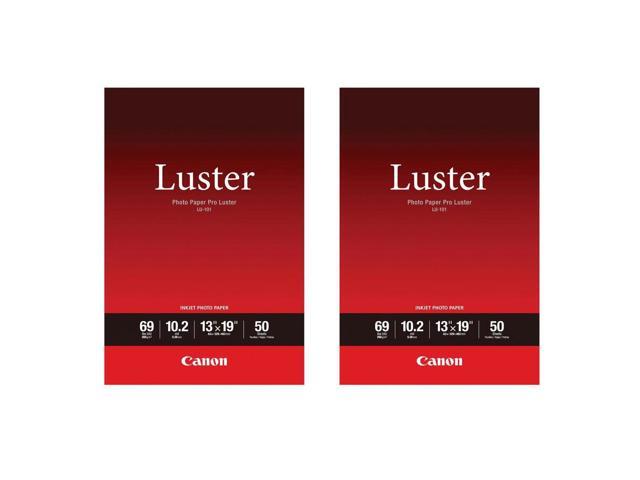 Click here for Canon Canon 2 Pack LU-101 Pro Luster Photo Paper (... prices