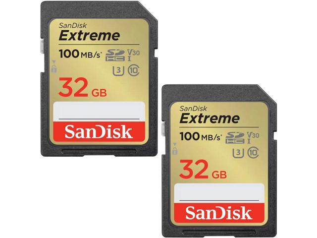 Click here for SanDisk Extreme 32GB UHS-I U3 SDHC Memory Card  2-... prices